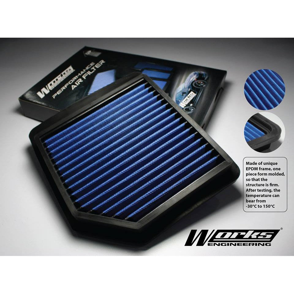 Works Engineering Mitsubishi Replacement Air Filter – Aries Autocraft